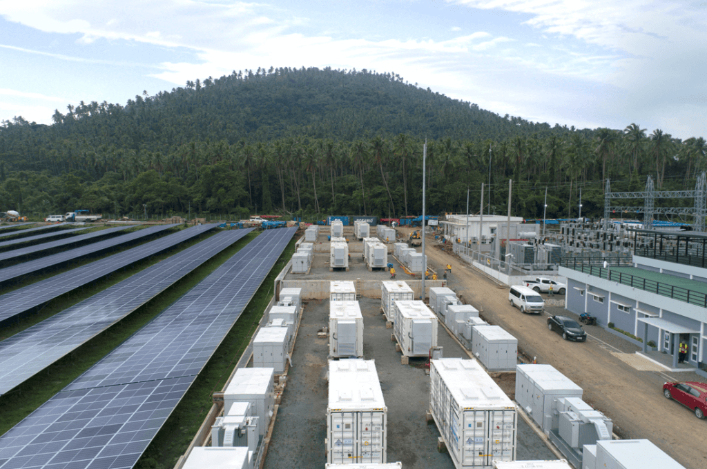 ACEN powers up country’s first hybrid solar and storage project - ACEN
