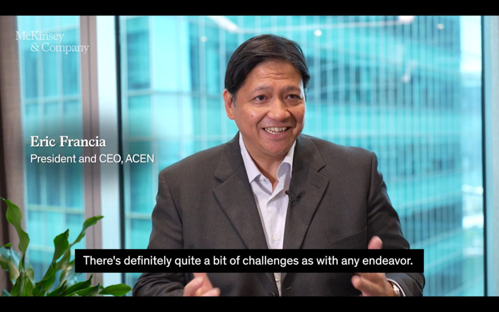 ACEN CEO Eric Francia on pursuing the net zero transition - ACEN