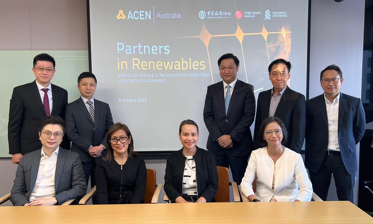 ACEN secures its largest syndicated green term loan facility for ...