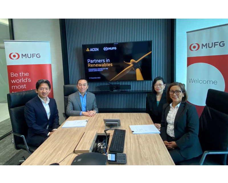 ACRI secures its first US$100M green term loan facility from MUFG